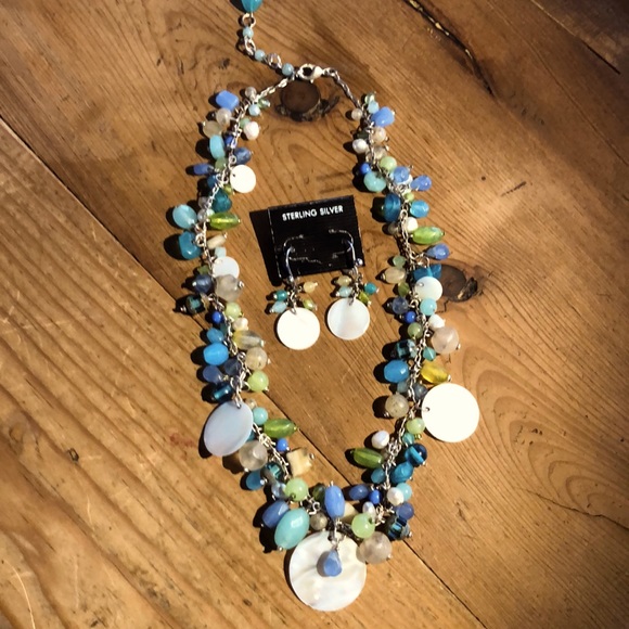 Jewelry | Ladies Pearl And Shell Next Necklace Class Beads | Poshmark